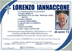 Necrologi – Onoranze funebri La Cattolica – Fossano – Cuneo